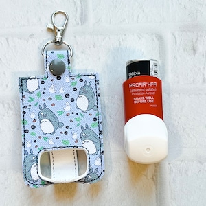 Anime Forest Animal Inhaler Case Keychain,inhaler Holder Keychain ...