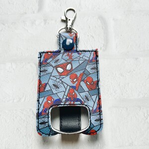 Super Hero Spider Inhaler Case Keychain, Inhaler Holder Keychain,spider ...