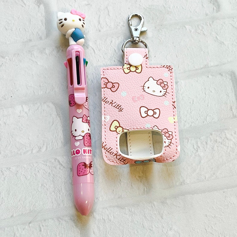 Cartoon White Kitty Inhaler Case Keychain HK Inhaler Holder - Etsy