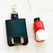 Blackout or Black Embossed Inhaler Case Keychain, Inhaler Holder ...