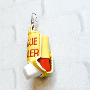 RESCUE Inhaler Case Keychain,custom Color Avail,inhaler Holder Bag Tag ...
