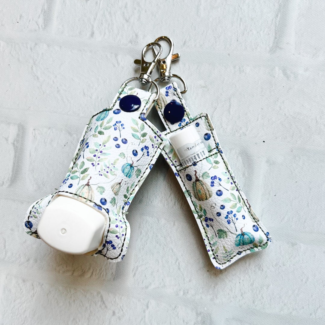 Cottagecore Pumpkin Inhaler Case Keychain, Inhaler Keychain, Inhaler ...