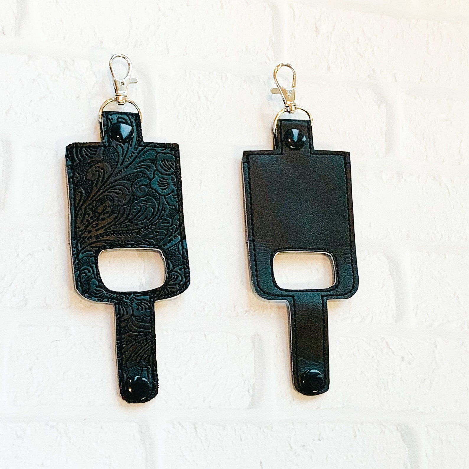 Blackout or Black Embossed Inhaler Case Keychain Inhaler - Etsy