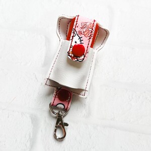 Cartoon White Kitty Inhaler Case Keychain, HK Inhaler Holder Keychain ...