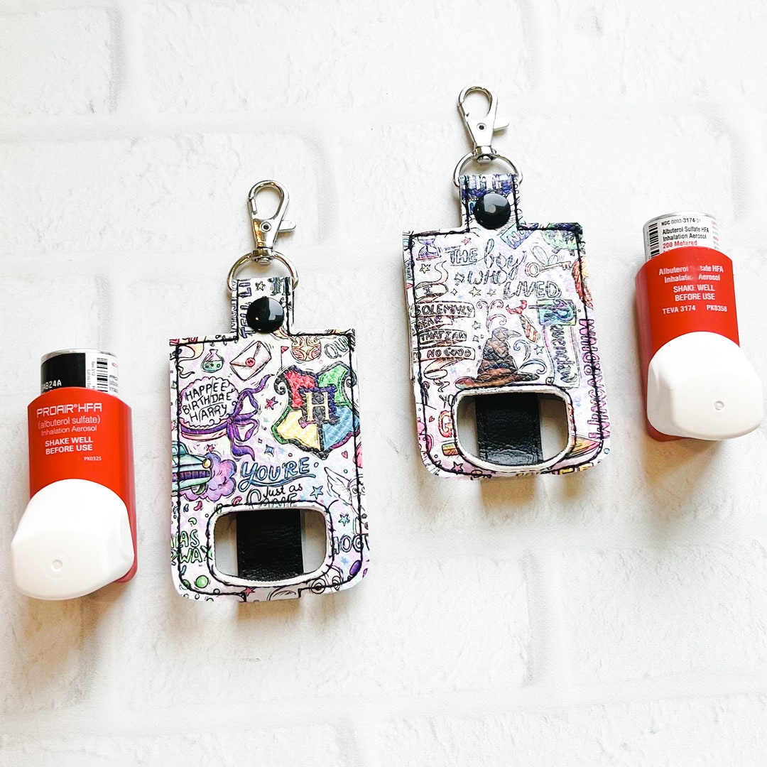 Young Wizard Inhaler Case Keychain,inhaler Holder Keychain ...
