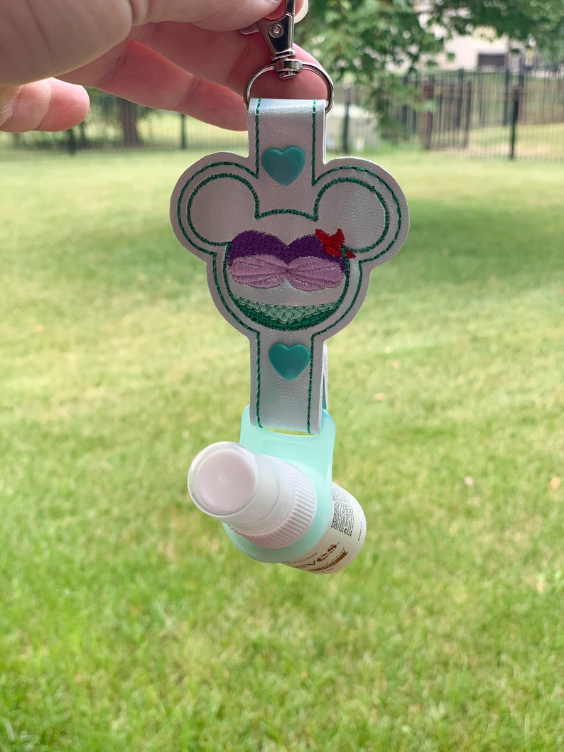 Mermaid Mouse Thieves Spray Water Bottle Keychain Holdermouse - Etsy