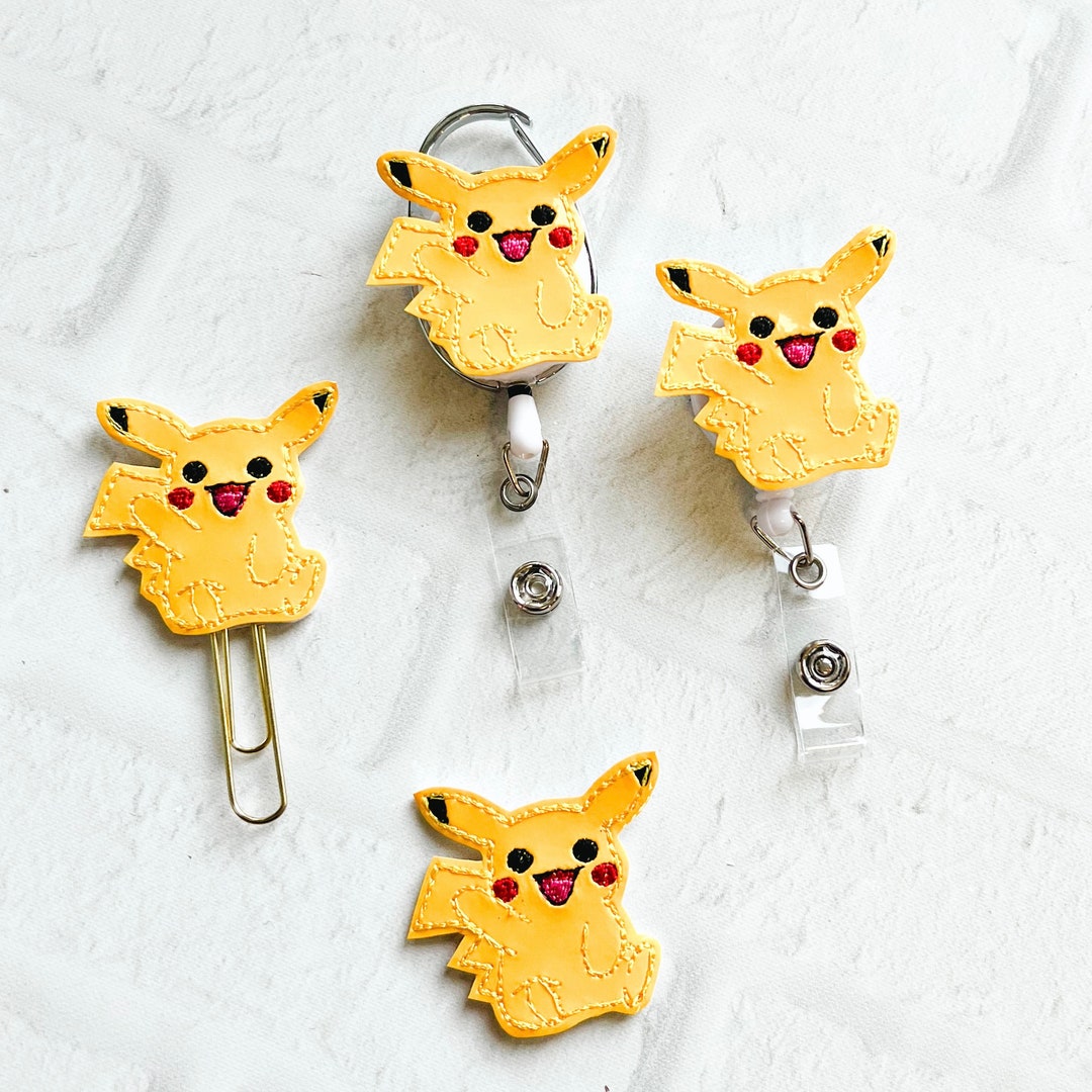 Yellow Anime Alien Badge Reel,nurse Teacher Student Lanyard Badge Reel ...