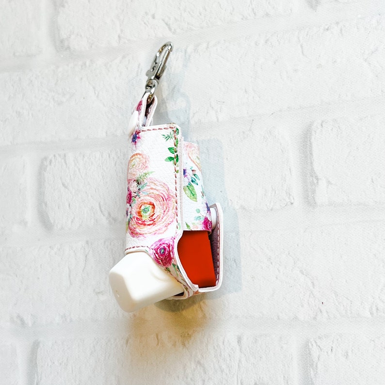 Magic Mouse Floral Inhaler Case Keychainmagical Inhaler - Etsy