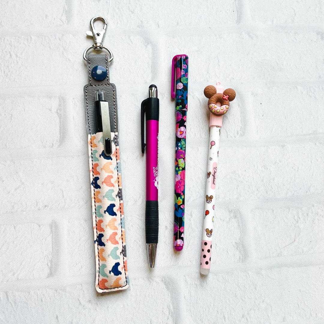 Farmhouse Chickens Pen Pencil Holder Keychain,stylus Holder,pen Pencil ...