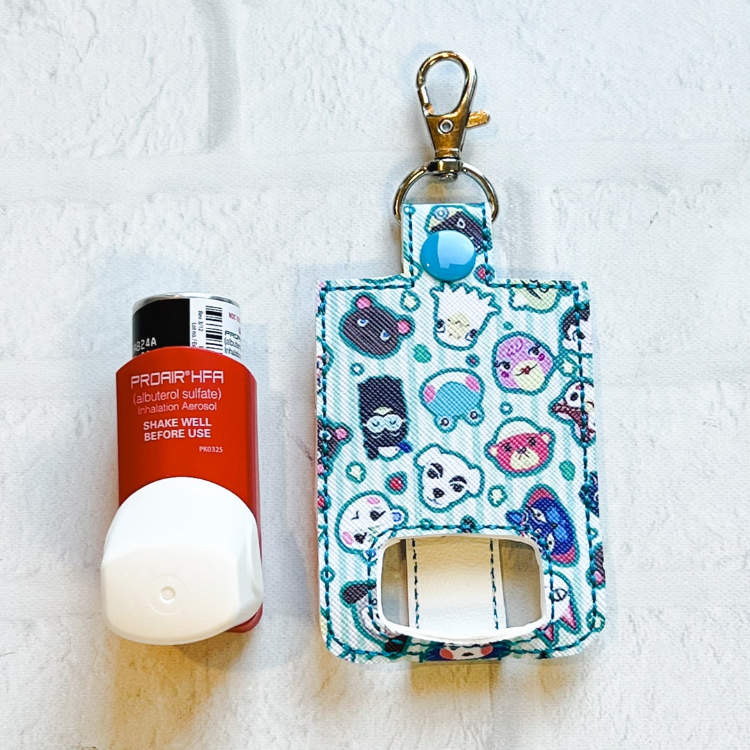 AC Inhaler Case Keychain, Inhaler Holder,inhaler Keychain, Anime ...