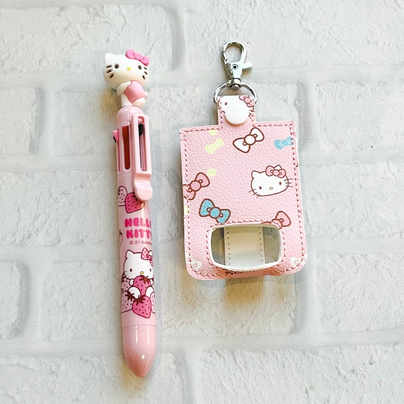 Cartoon White Kitty Inhaler Case Keychain HK Inhaler Holder - Etsy