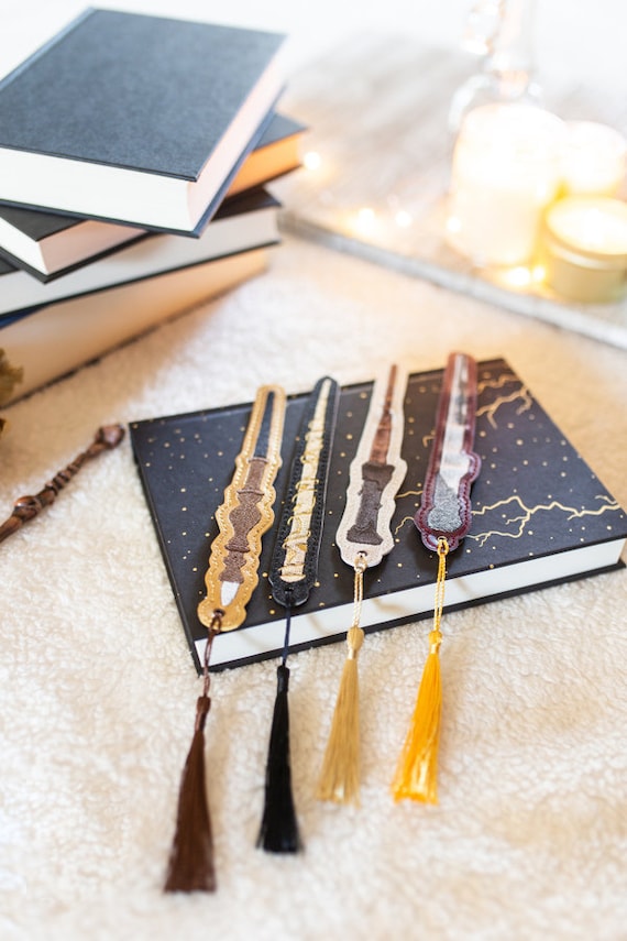 Wizard Wand Bookmark Bookmarks for the Bibliophile Gifts Under - Etsy