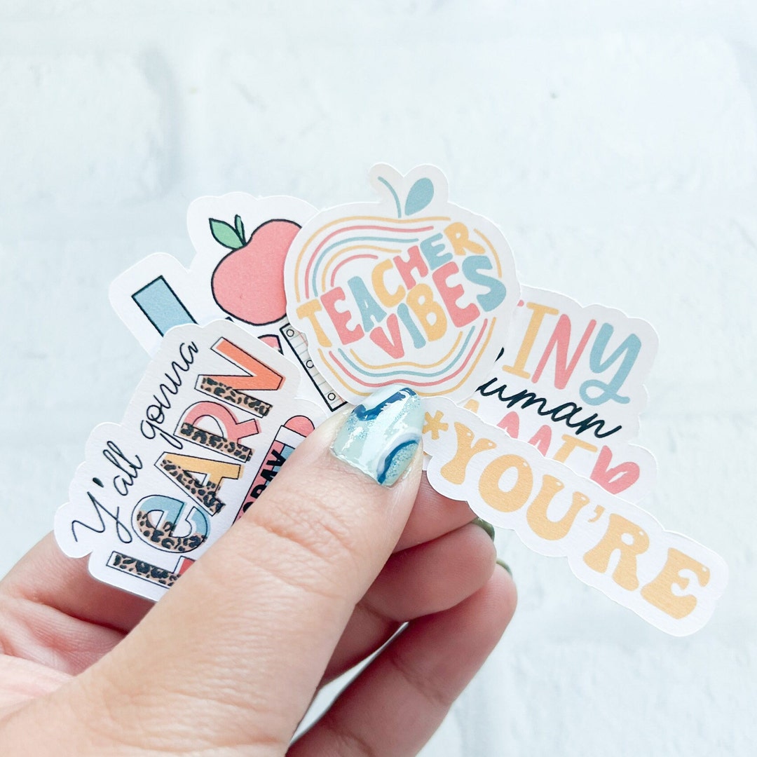 Teacher Starter Pack 2 Sticker Set Teacher Stickersteacher - Etsy