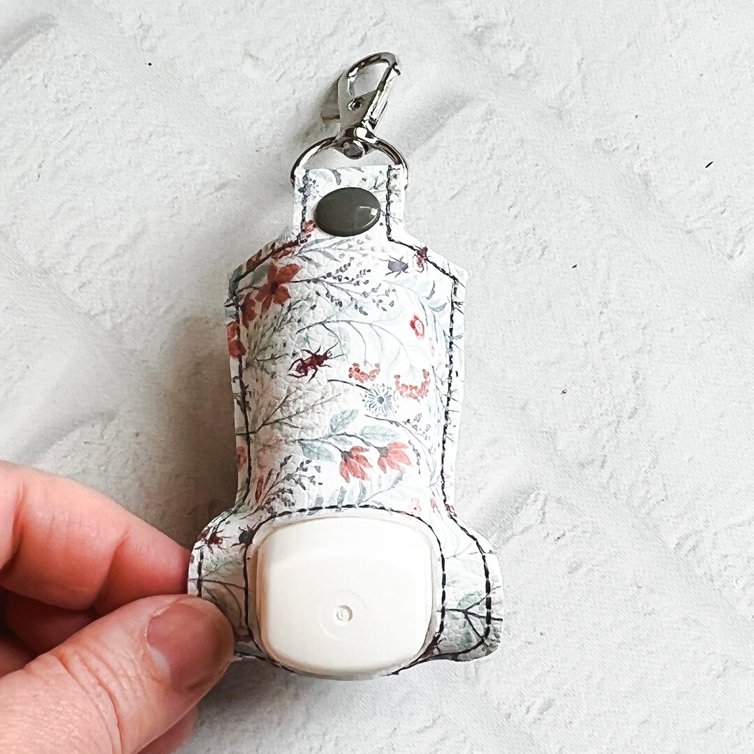 Cottagecore Wildflower 2 Inhaler Case Keychain,inhaler Holder Keychain ...