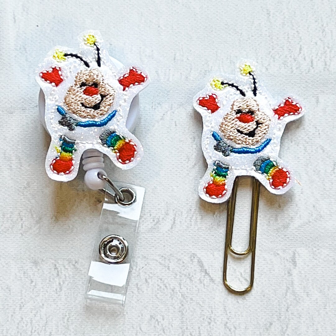 Sprite Badge Reel,id Badge Holder,retractable Badge Reel,rainbow Badge ...