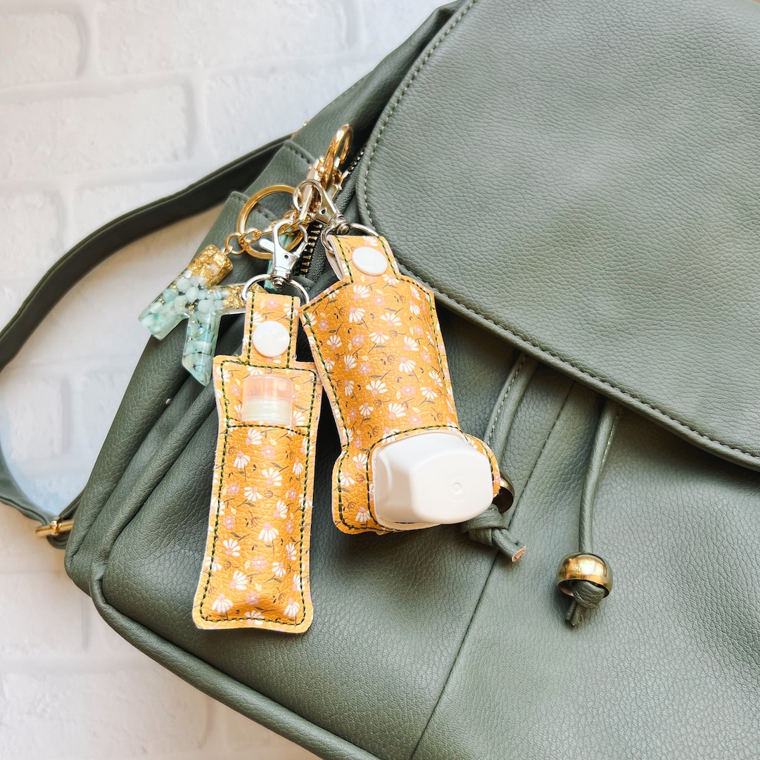 Cottagecore Daisies Inhaler Case Keychain, Inhaler Keychain, Inhaler ...