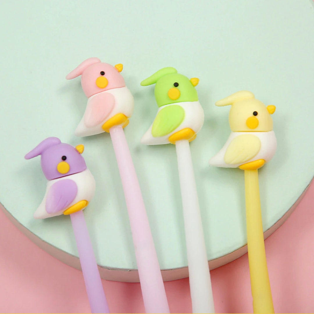 Cockatiel Bird Gel Pens,cockatiel Planner Pens,bird Party Favor,baby ...