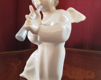 Angel Flute Figurine - Etsy
