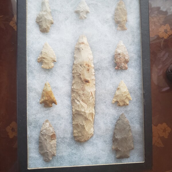 Arrowhead Display Case - Etsy