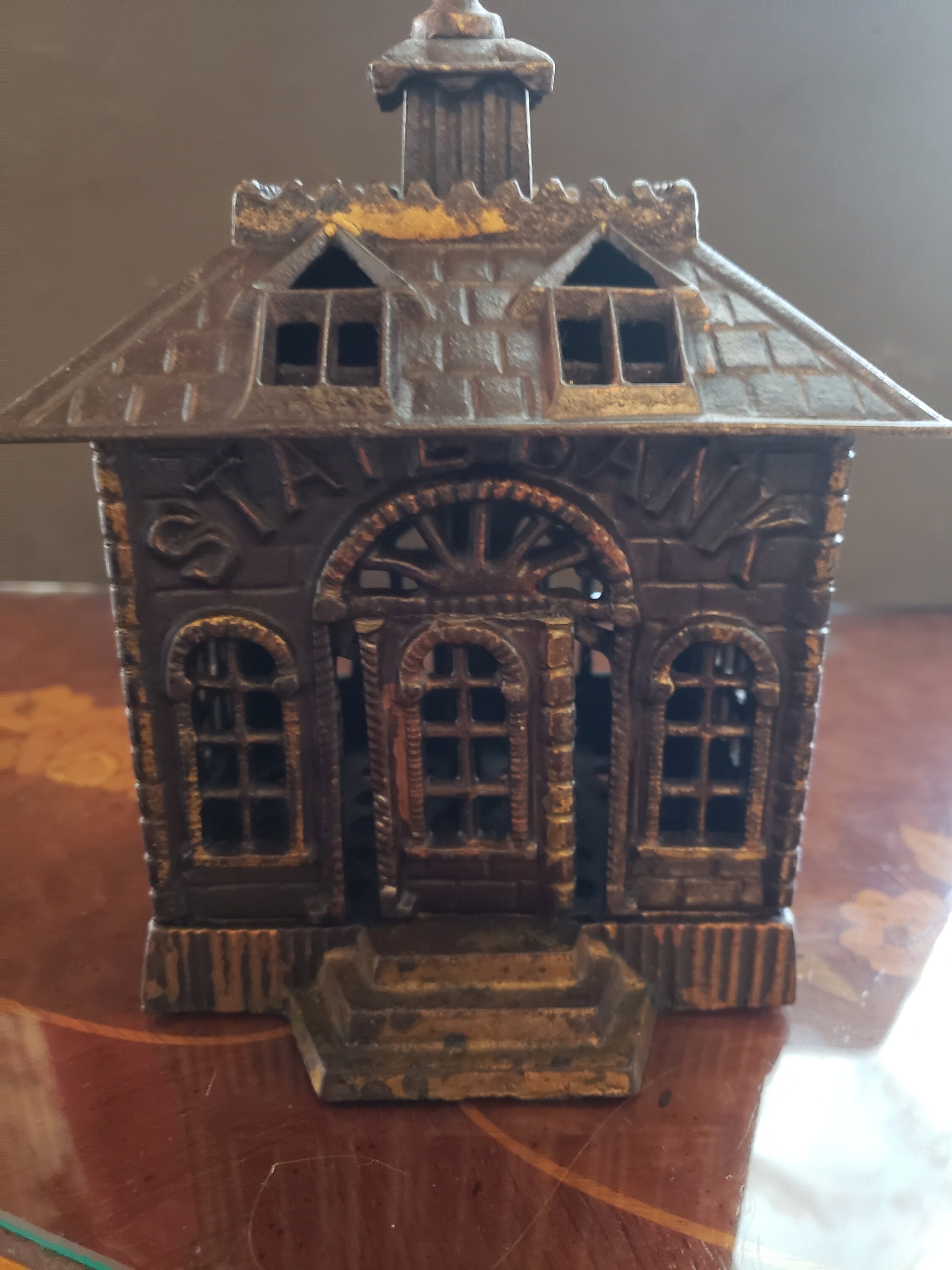 Victorian Antique Cast Iron State Bank by Kenton US C1900 - Etsy UK