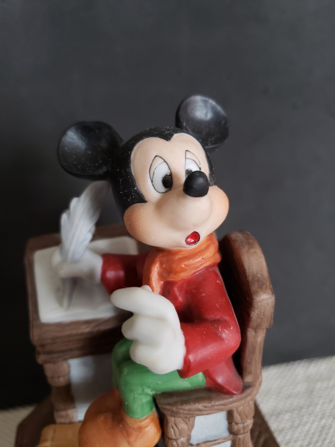 Mickey Mouse Music Box by Schmid It Plays We Wish You a Merry Christmas ...