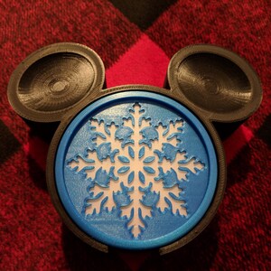 Christmas Holiday Disney Inspired Mickey Mouse Coaster Set / Merrytime ...