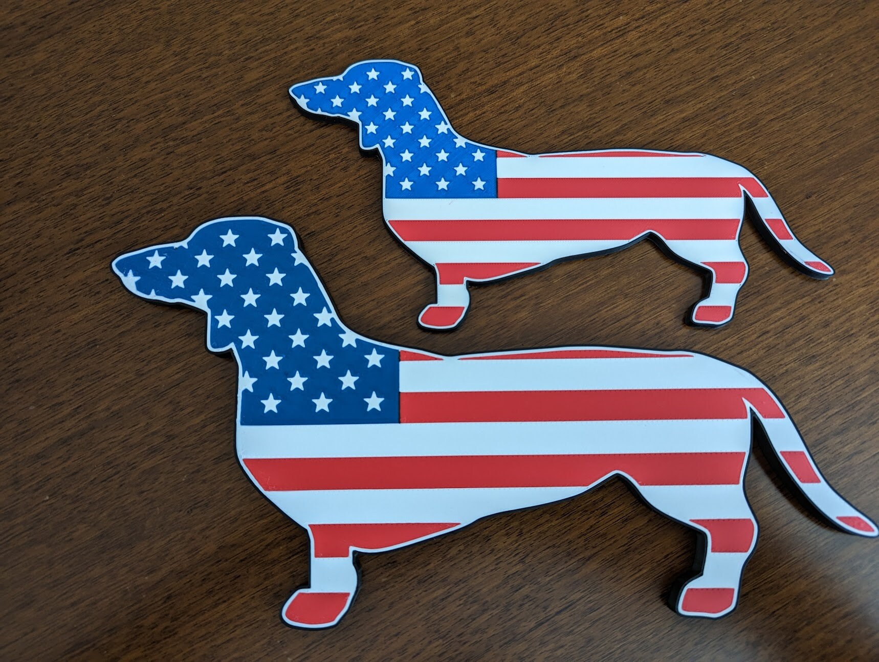 Dachshund Sign, Patriotic Sign, USA, Doxie Sign, Weenie Sign, Team ...