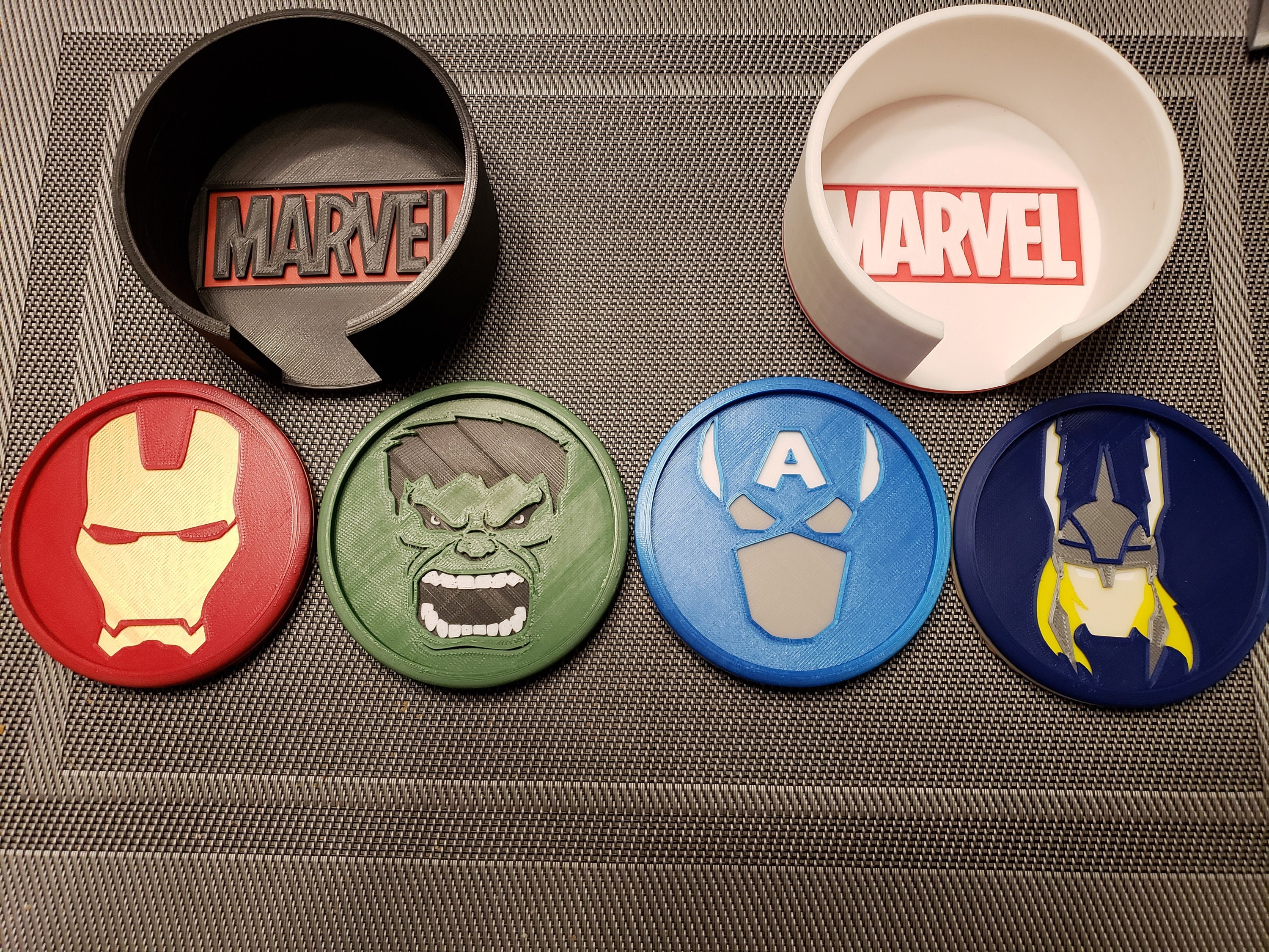 Marvel Inspired Coaster Set /marvel Cruise /disney Cruise | Etsy