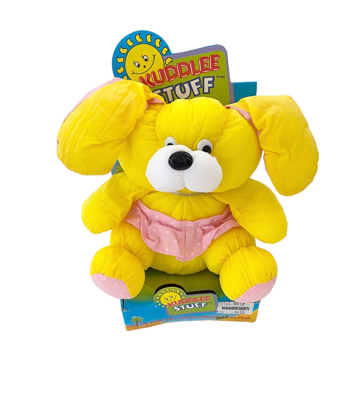 Vintage 1980s Bootleg Pufflelump Rabbit Kuddlee Stuff Tara - Etsy Canada