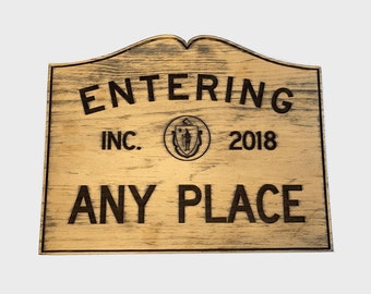 Town Line Signs - Etsy