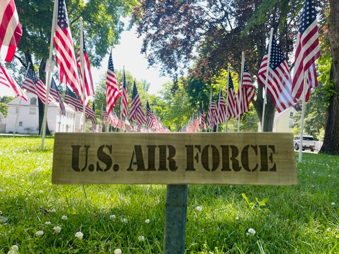 U.S. Air Force Laser Etched Hanging Sign - Etsy
