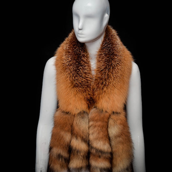 Red Fox Scarf - Etsy