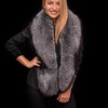 Royal Saga Furs Silver Fox Fur Huge 86 Shoulder Wrap Stole Boa Cuffs - Etsy