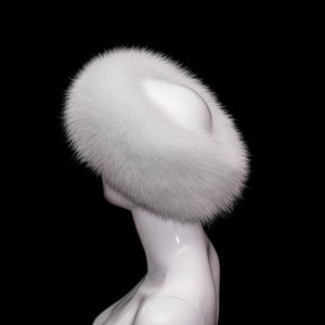 Arctic White Fox Fur Luxury Stylish Ski Headband - Etsy