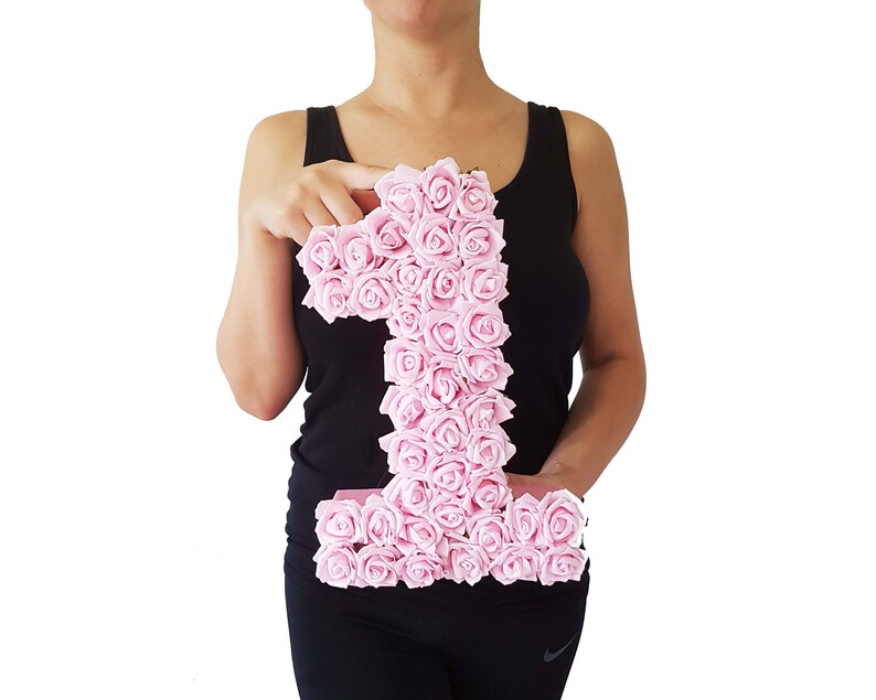 18 Floral number Flower number Floral 1st birthday | Etsy