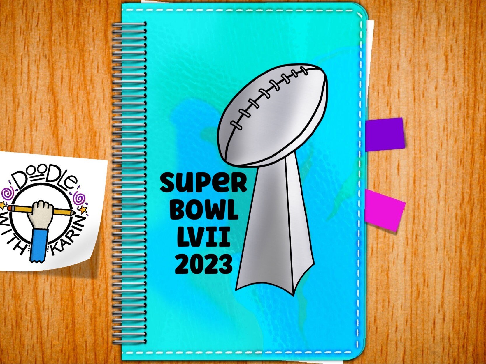Super Bowl LVII 2023 Digital Planning Stickers - Etsy
