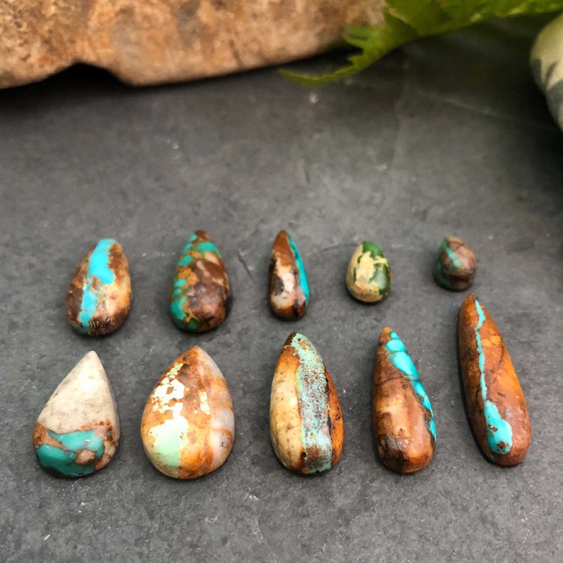 Royston Ribbon turquoise ring Made to order turquoise ring | Etsy