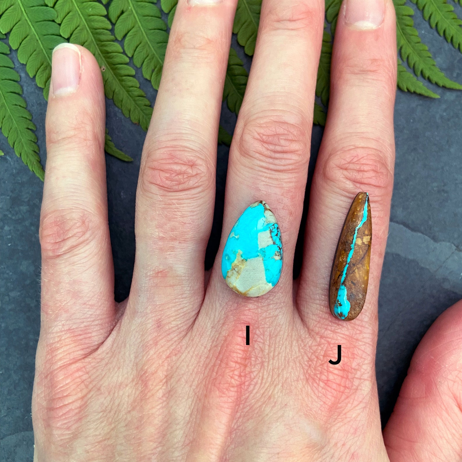 Royston Ribbon Turquoise Ring Made to Order Turquoise Ring | Etsy