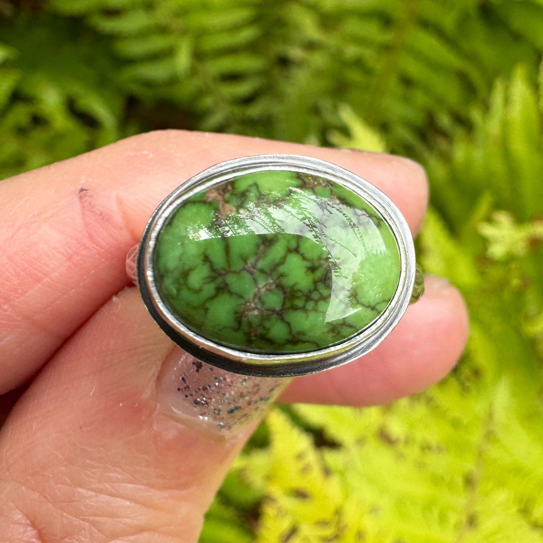 Sonoran Gold 'forest' Ring, Natural Turquoise Ring, Sonoran Gold ...