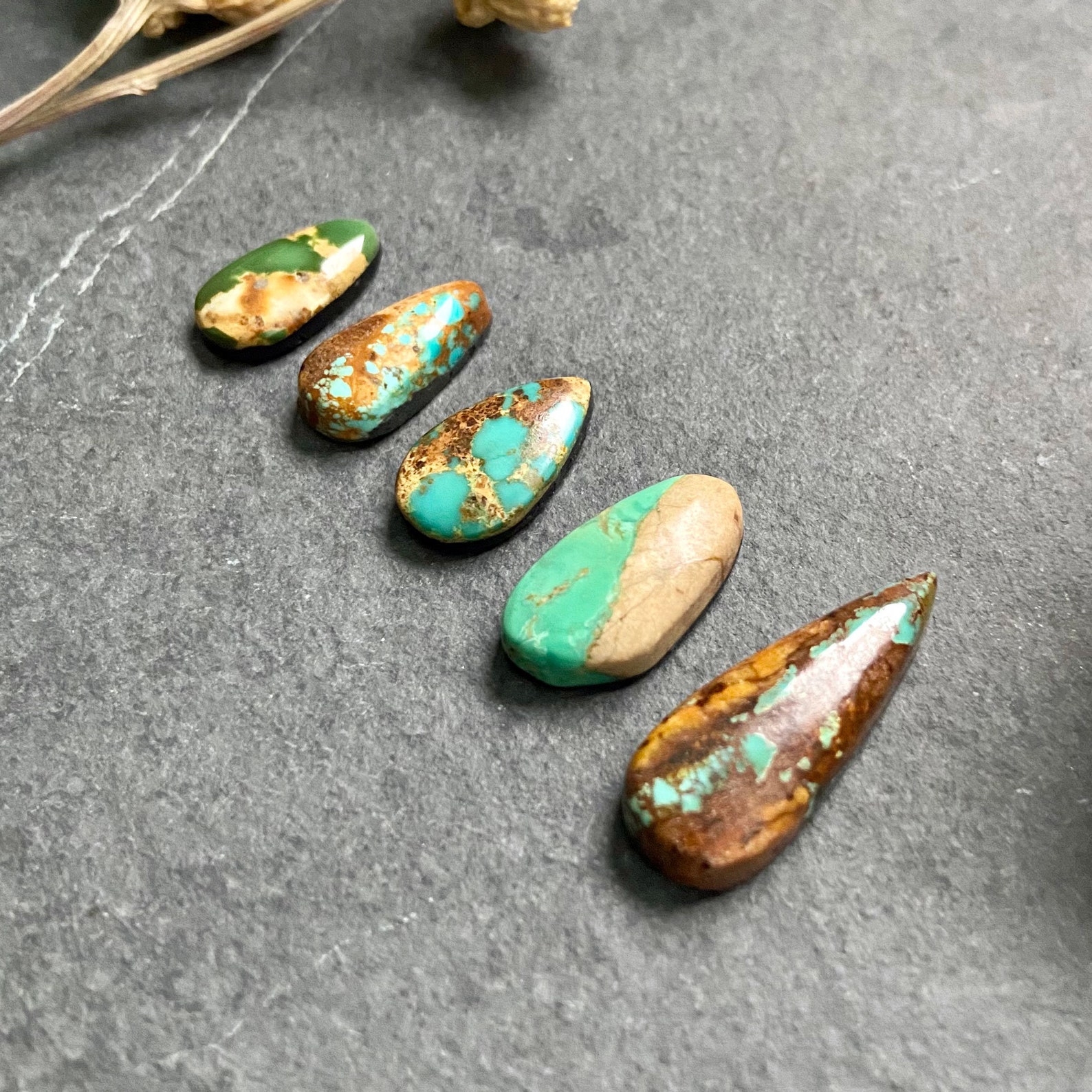 Royston Ribbon Turquoise Ring Made to Order Turquoise Ring - Etsy UK