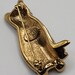 CAROLEE Cat Brooch A Fanciful Feline Diamanté Crystal Cat Lover Gift ...