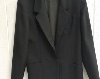 Black blazer | Etsy