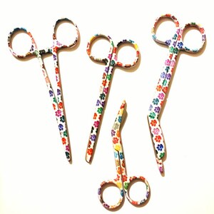 Vet Tech Veterinary Technician Nurse Paw Paper Coated Bandage Scissors ...