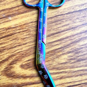 Laser Engraved Bandage Scissors for Vet Tech Nurse Veterinary ...