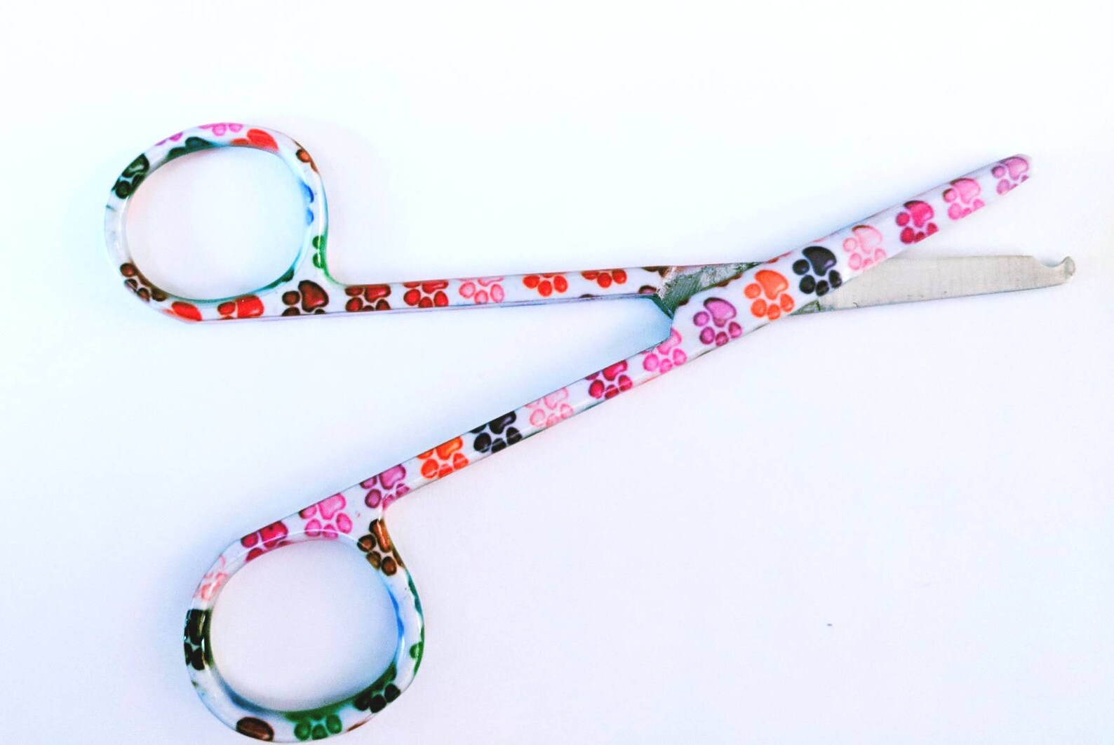 Vet Tech Veterinary Technician Nurse Paw Paper Coated Bandage Scissors ...