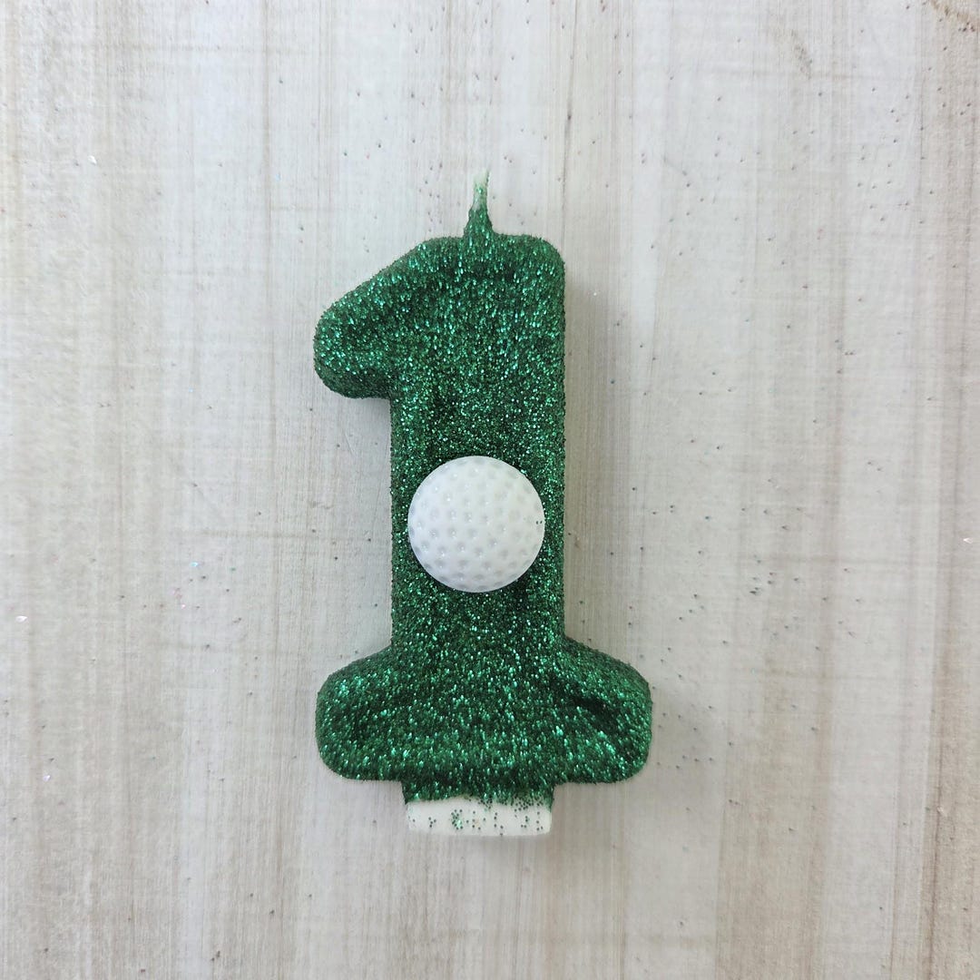 Golf Candle, Hole in One Birthday, Birthday, Keepsake Candle, Party ...