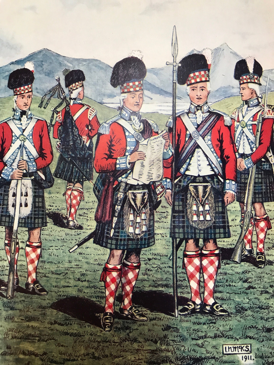 1914, First Edition of an Old Highland Fencible Corps: the History of ...