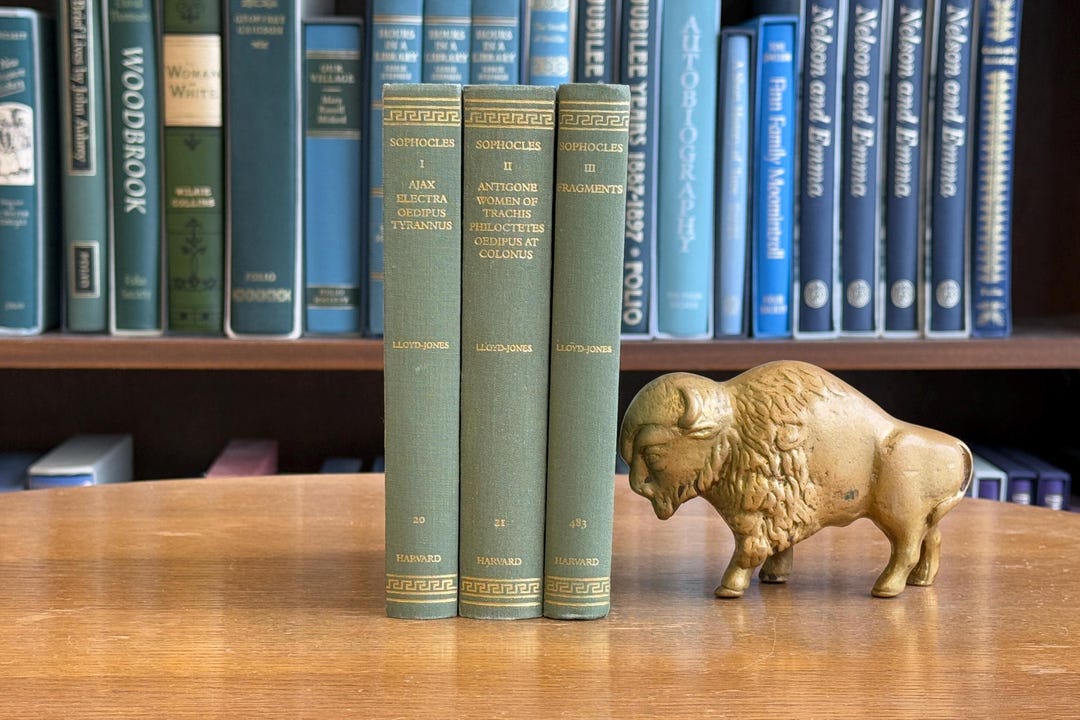 1994, Sophocles [3 Volume Set], Loeb Classical Library - Etsy