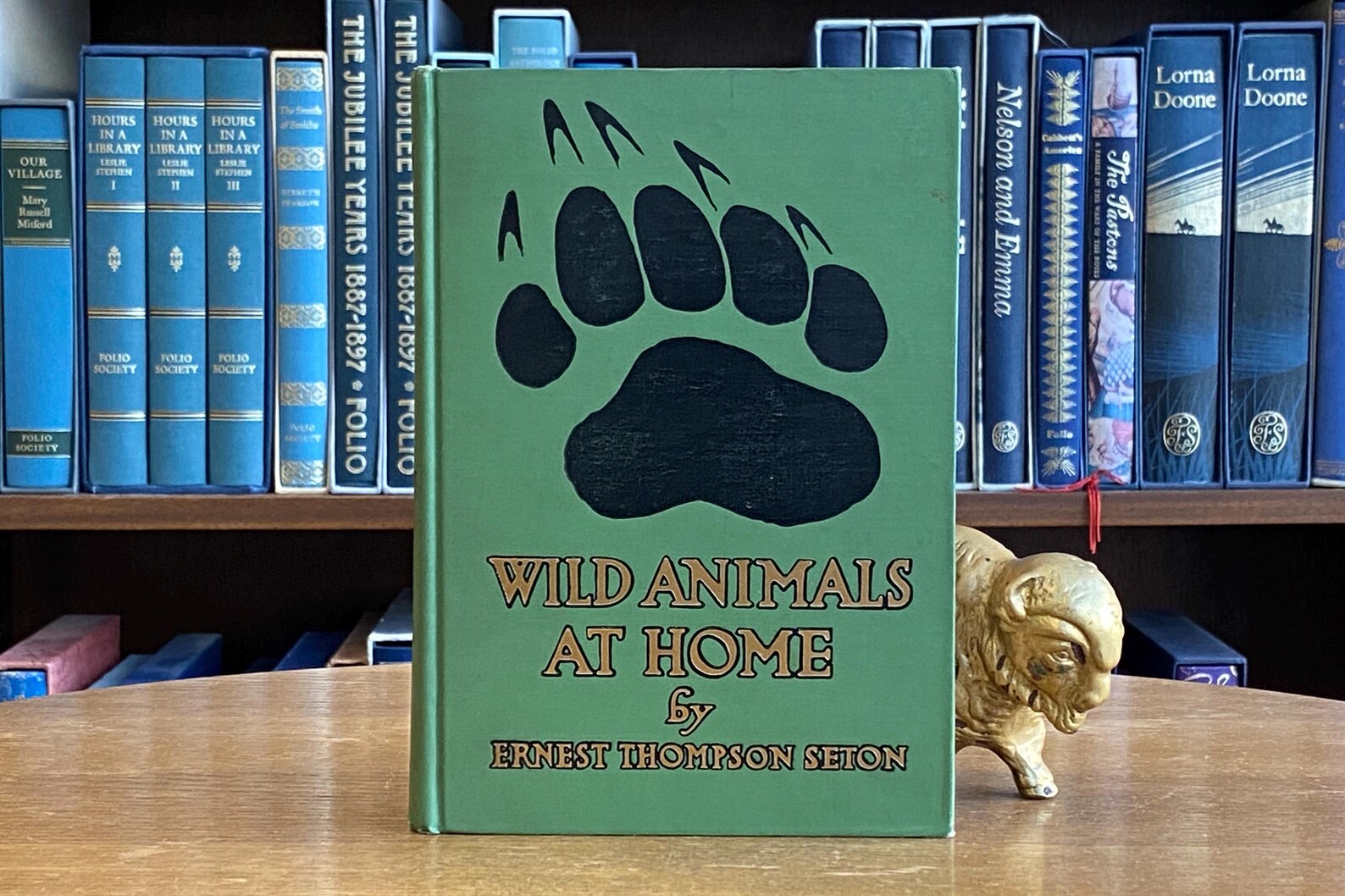 First Edition of Wild Animals at Home by Ernest Thompson Seton, With ...