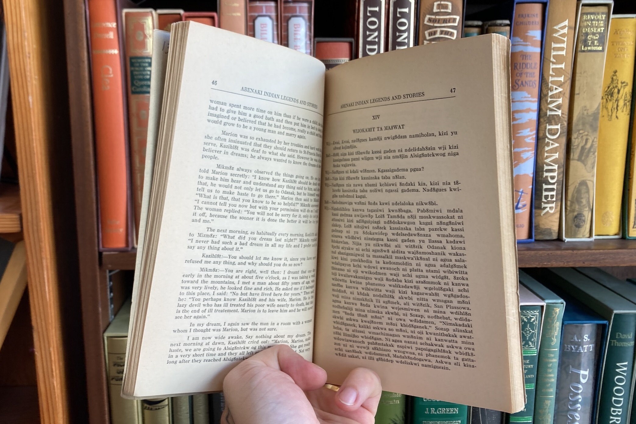 1932, Abenaki Indian Legends, Grammar and Place Names, by Henry Lorne ...